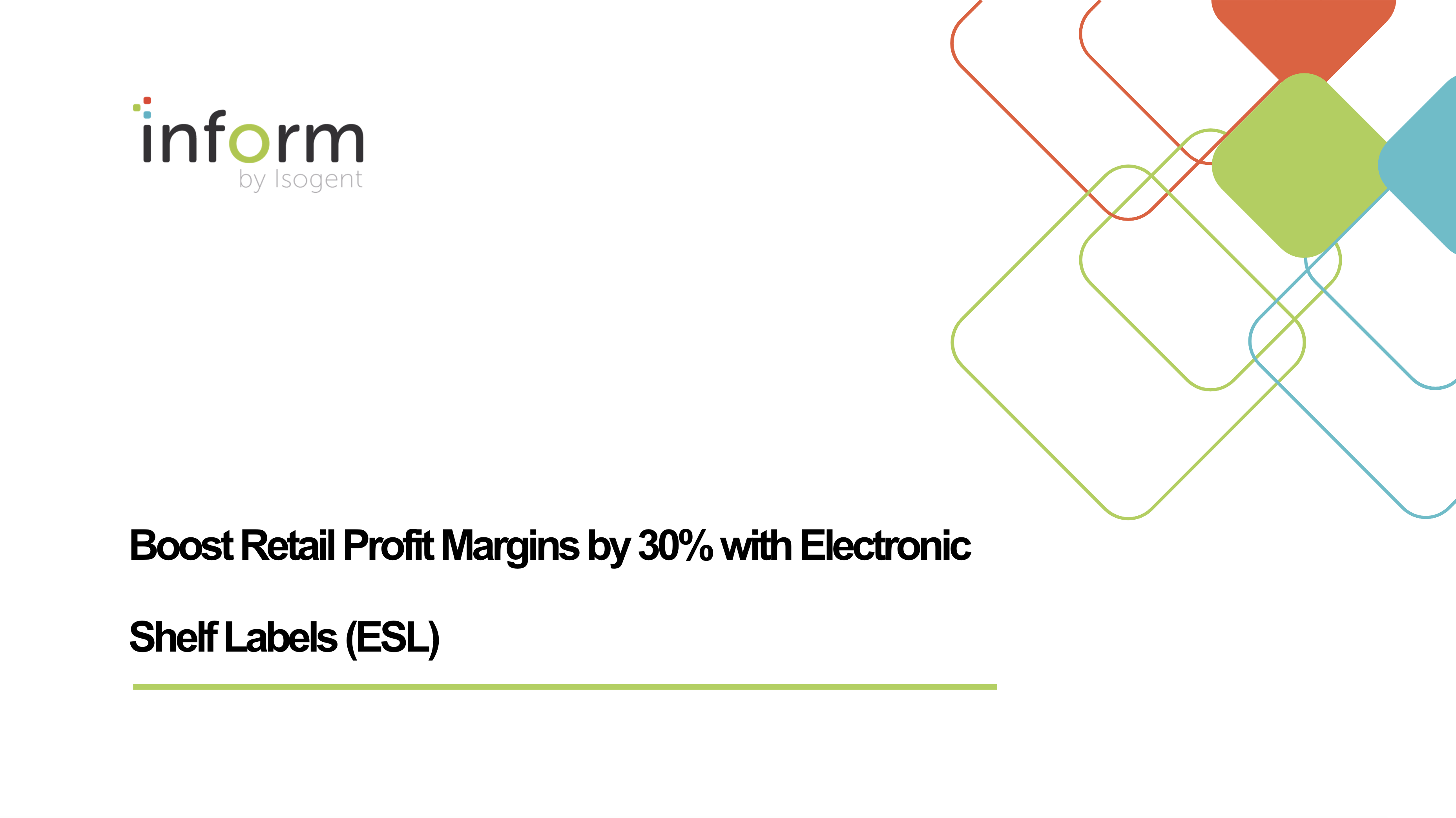 Boost Retail Profit Margins by 30% with Electronic Shelf Labels (ESL ...